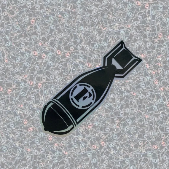 F Bomb Sticker – TheSemperFiHippie